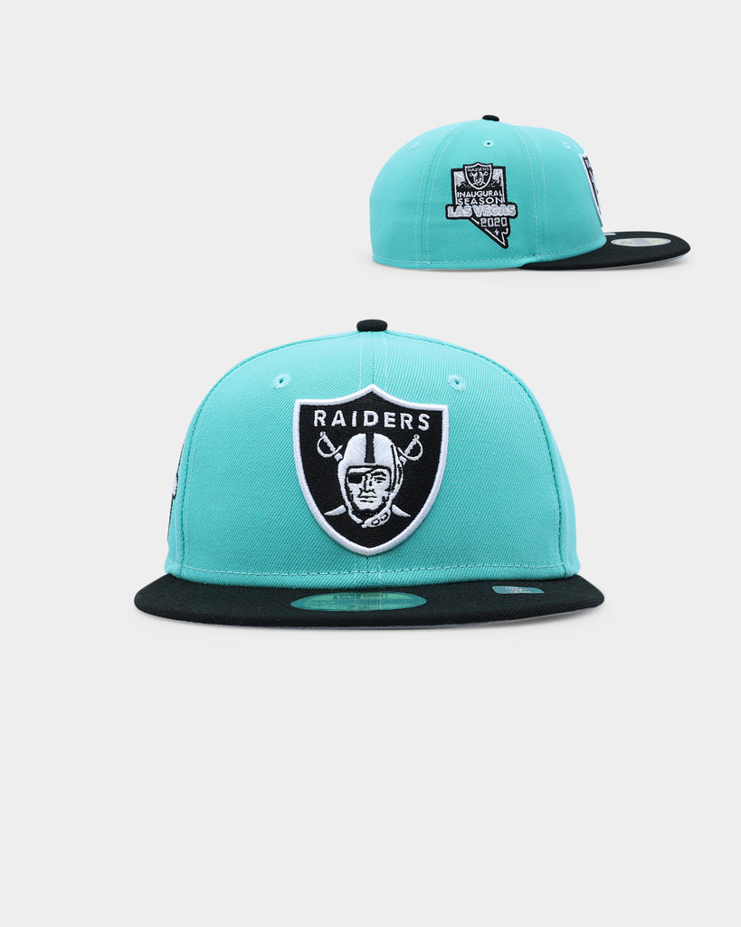 New Era Las Vegas Raiders 'Cool Mint' 2-Tone 59FIFTY Fitted Mint/Black ...