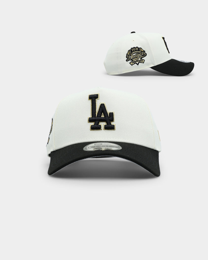 New Era Los Angeles Dodgers 'White Gold' 9FORTY A-Frame Snapback Chrom ...