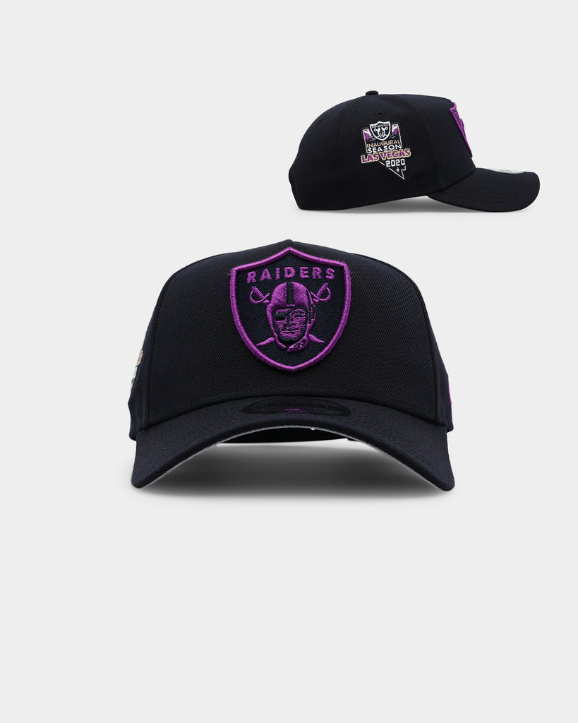 New Era Las Vegas Raiders 'Acai' 9FORTY A-Frame Snapback Navy/Magenta ...