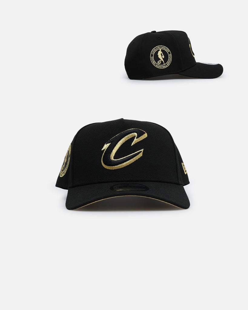 New Era Cleveland Caveliers 'NBA Gold Links' 9FORTY A-Frame Snapback B ...