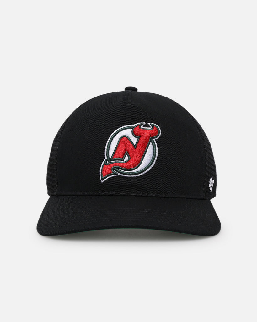 47 Brand New Jersey Devils Mesh '47 Hitch Trucker Snapback Black/Team ...