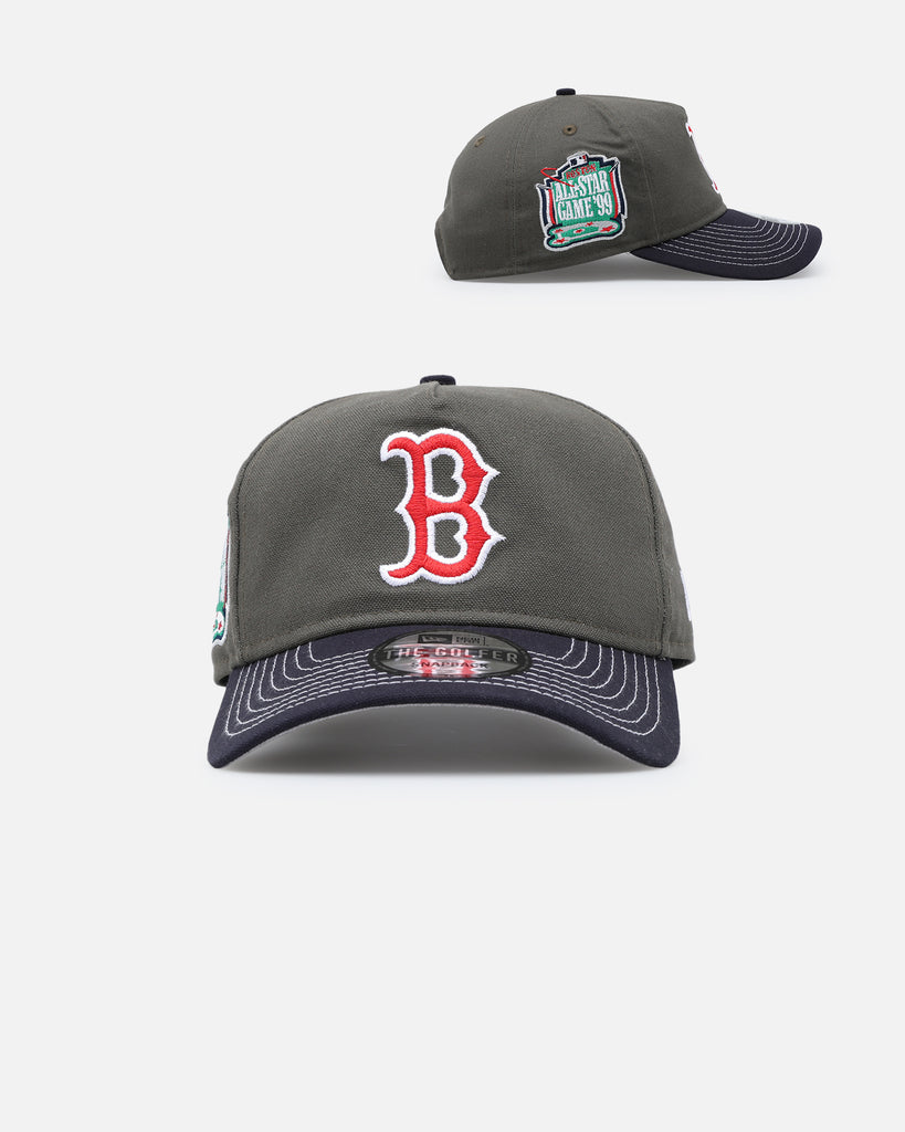 New Era Boston Red Sox 'Contrast Visor' Pre-Curved Golfer Snapback Mos ...