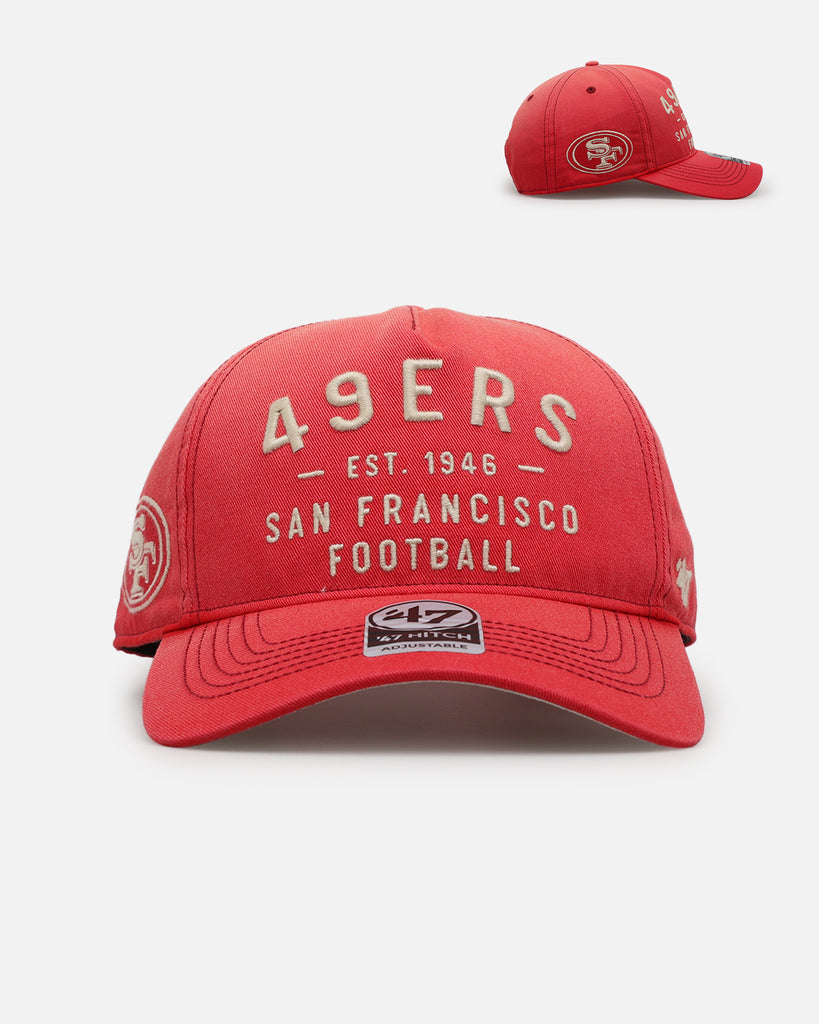 47 Brand San Francisco 49ers 'Dusted Hitch' 47 Hitch Snapback Red ...