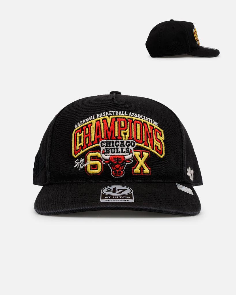 47 Brand Chicago Bulls 'NBA Trophy Case' Premium Hitch Snapback Black ...