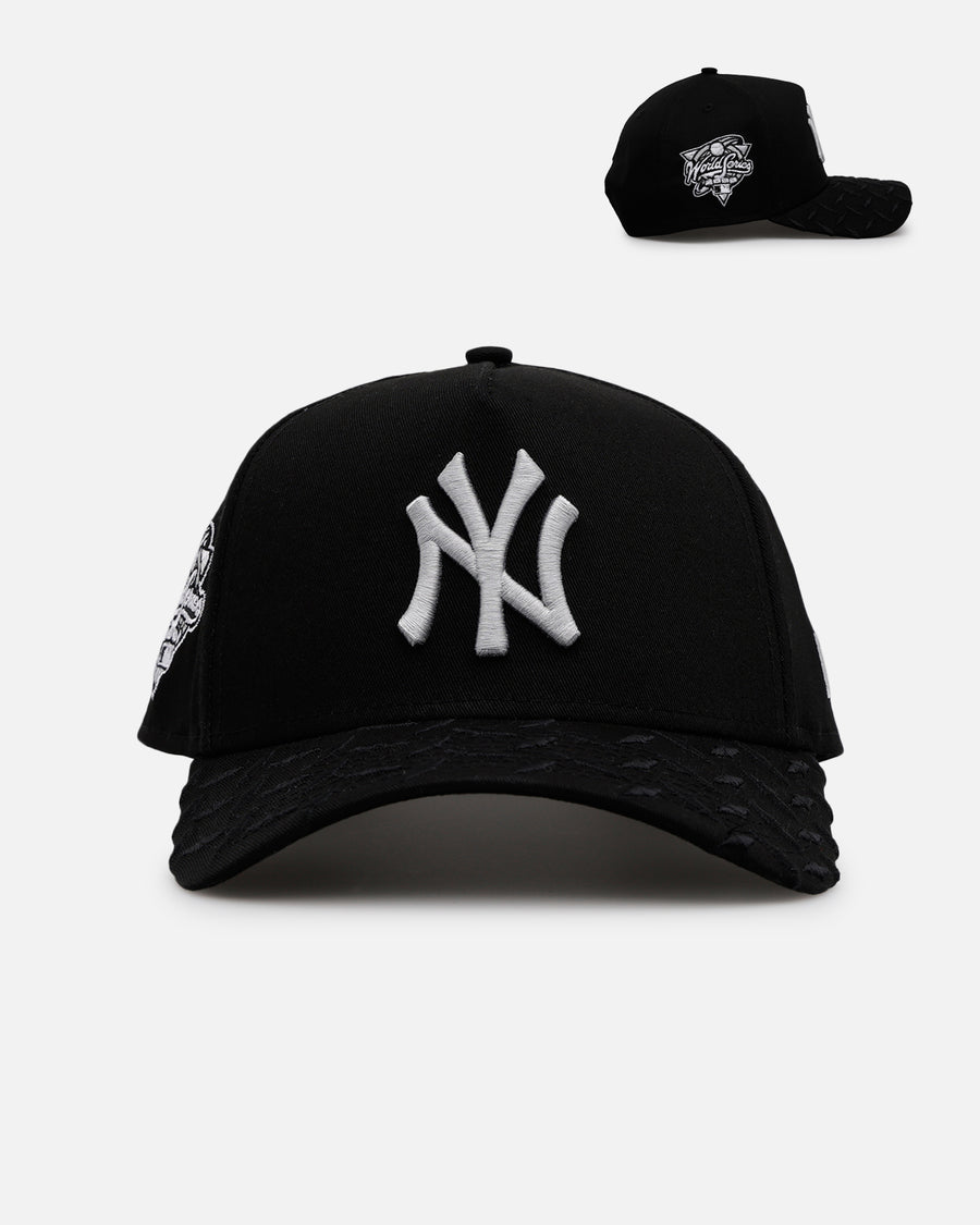 New Era New York Yankees 'Dark Steel' 9FORTY A-Frame Snapback Black/Gr ...