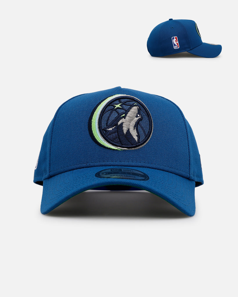 New Era Minnesota Timberwolves 'Cascade' 9FORTY A-Frame Snapback Blue ...