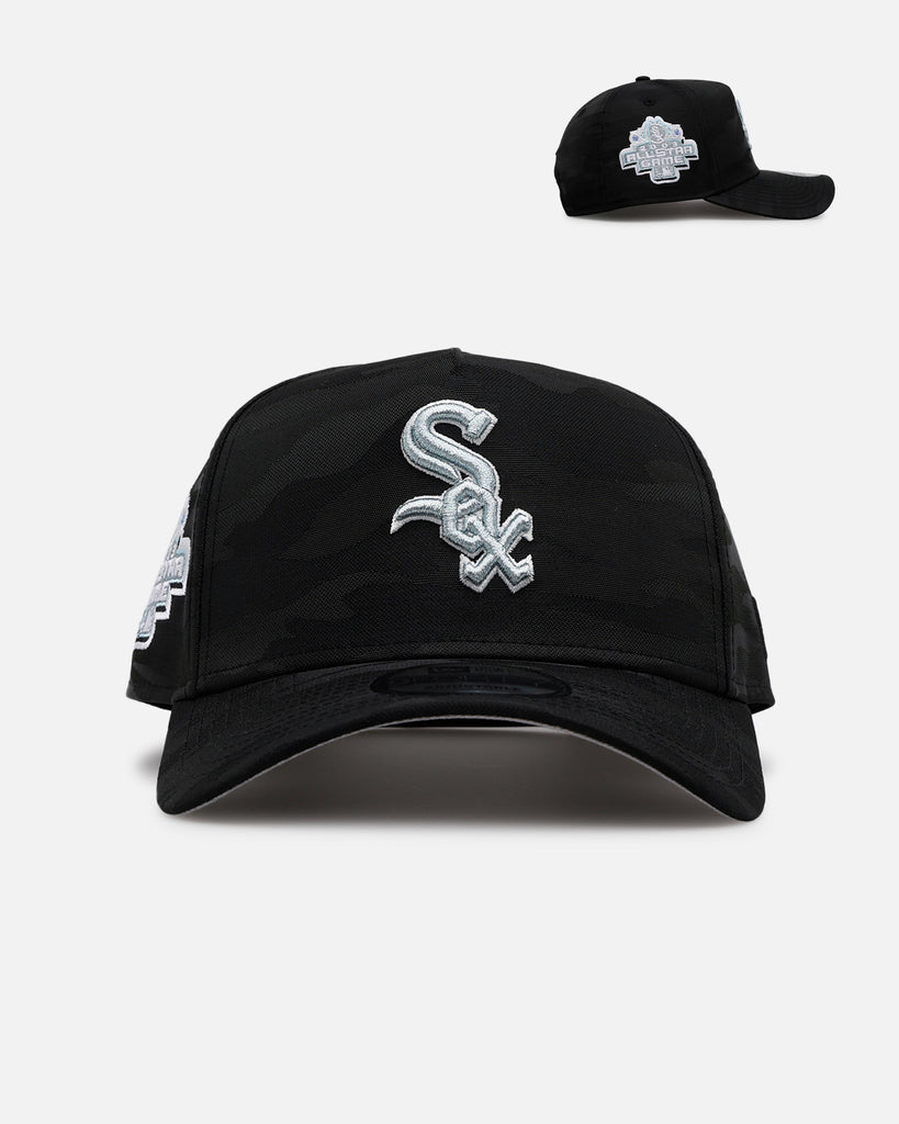 New Era Chicago White Sox 'Icy Camo' 9FORTY A-Frame Snapback Black/Cam ...