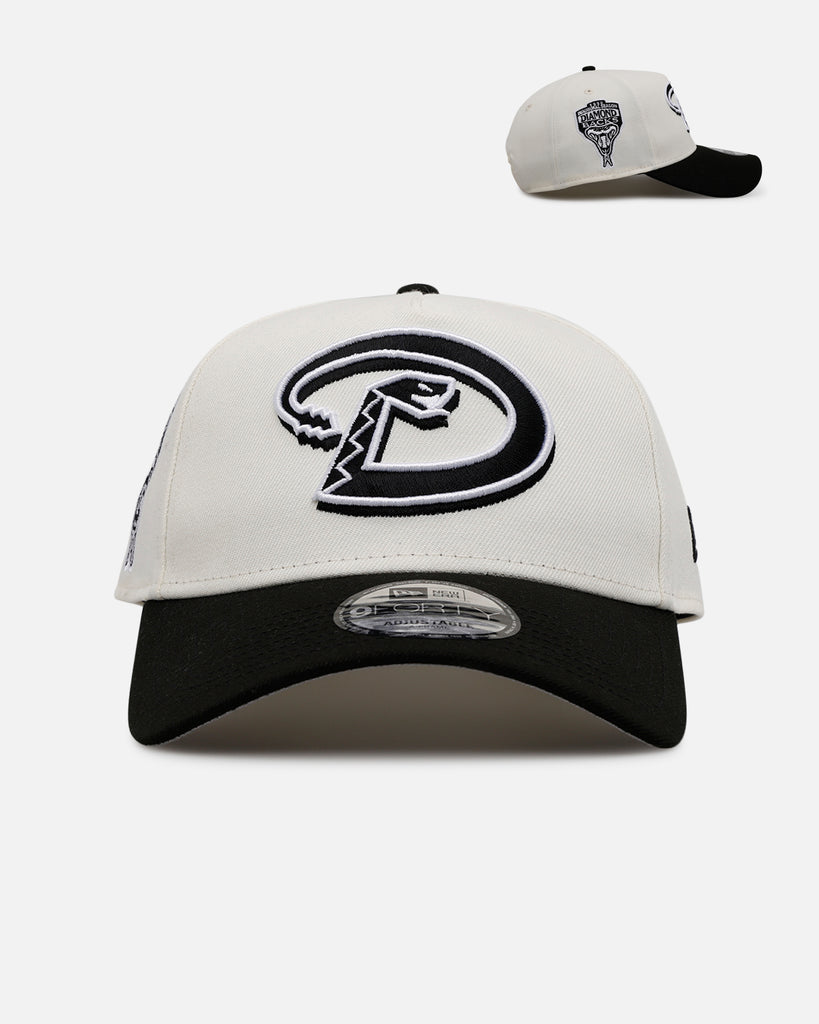 New Era Arizona Diamondbacks 'Chrome Black' 9FORTY A-Frame Snapback Ch ...