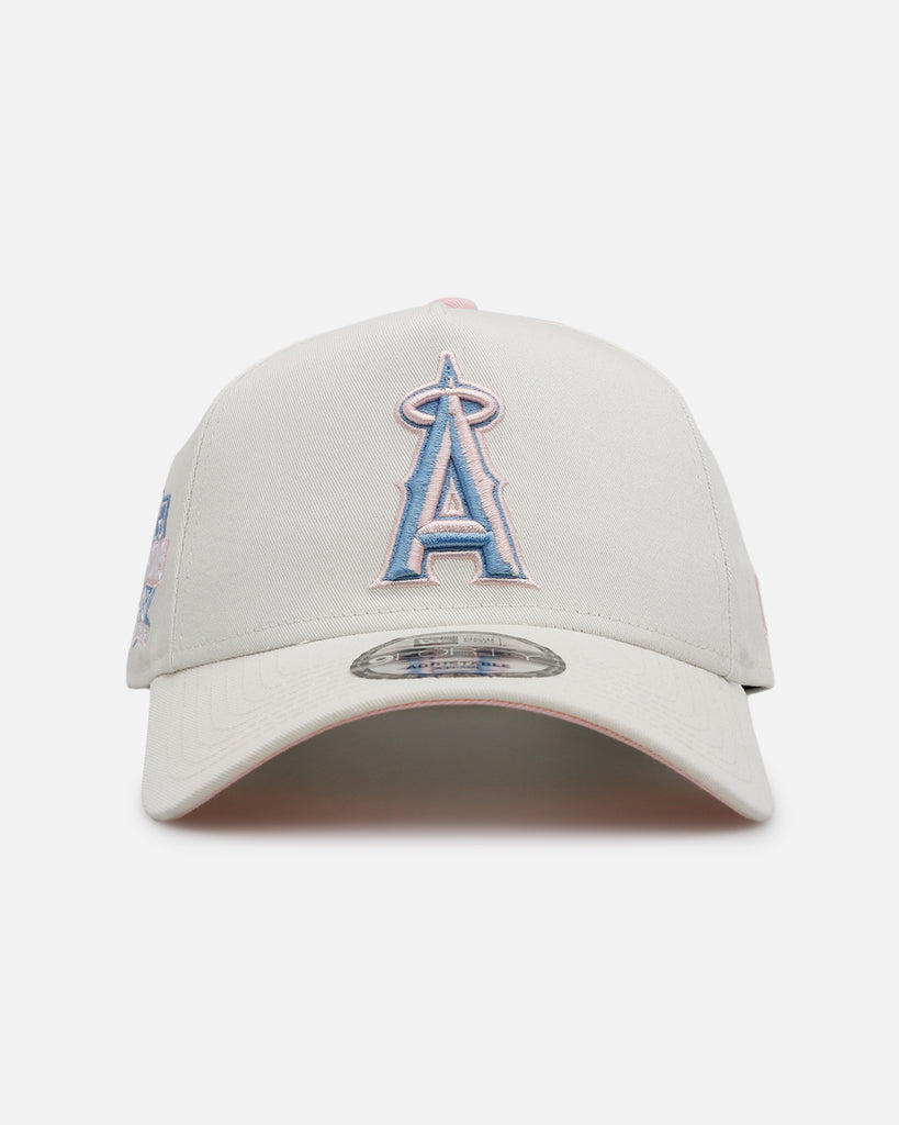 New Era Los Angeles Angels 'Pastel' 9FORTY A-Frame Snapback Chrome Whi ...
