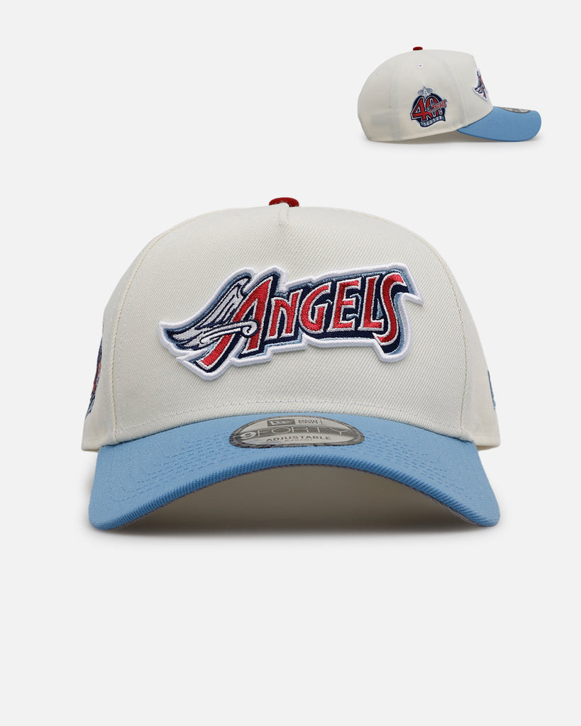 New Era Los Angeles Angels 'Chrome Metallic Wordmark' 9FORTY A-Frame S ...
