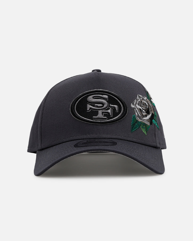 New Era San Francisco 49ers 'Gray Tonal Rose Embroidery' 9FORTY A-Fram ...