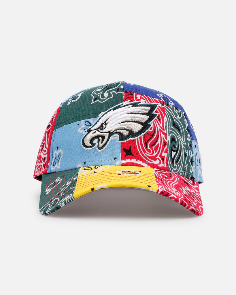New Era Philadelphia Eagles 'Paisley Patchwork' 9FORTY A-Frame Snapbac ...