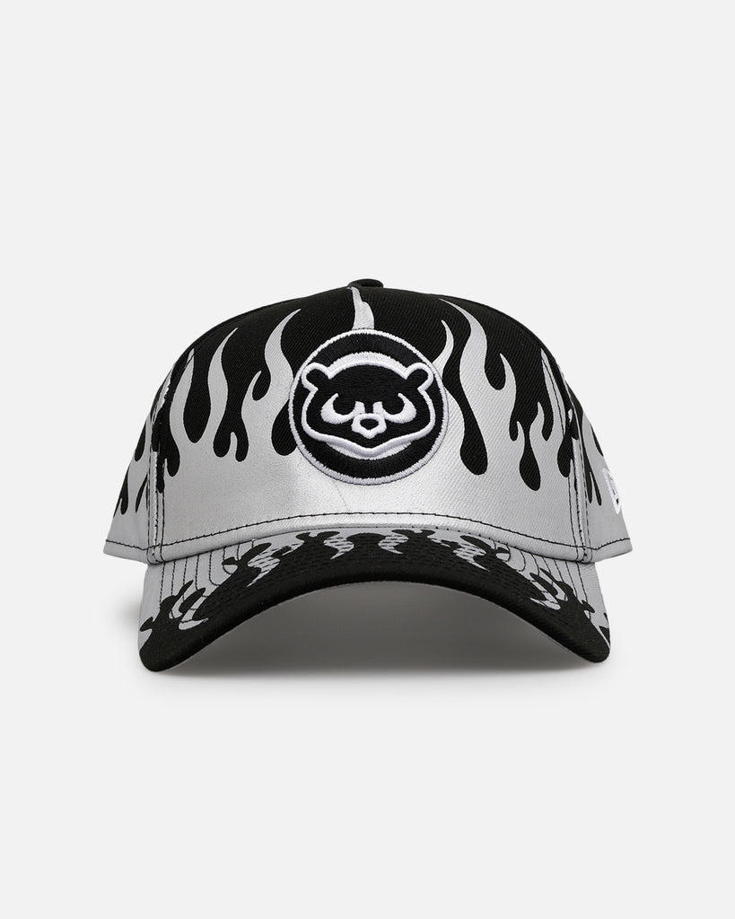 New Era Chicago Cubs 'Metallic Flames' 9FORTY A-Frame Snapback Black/S ...