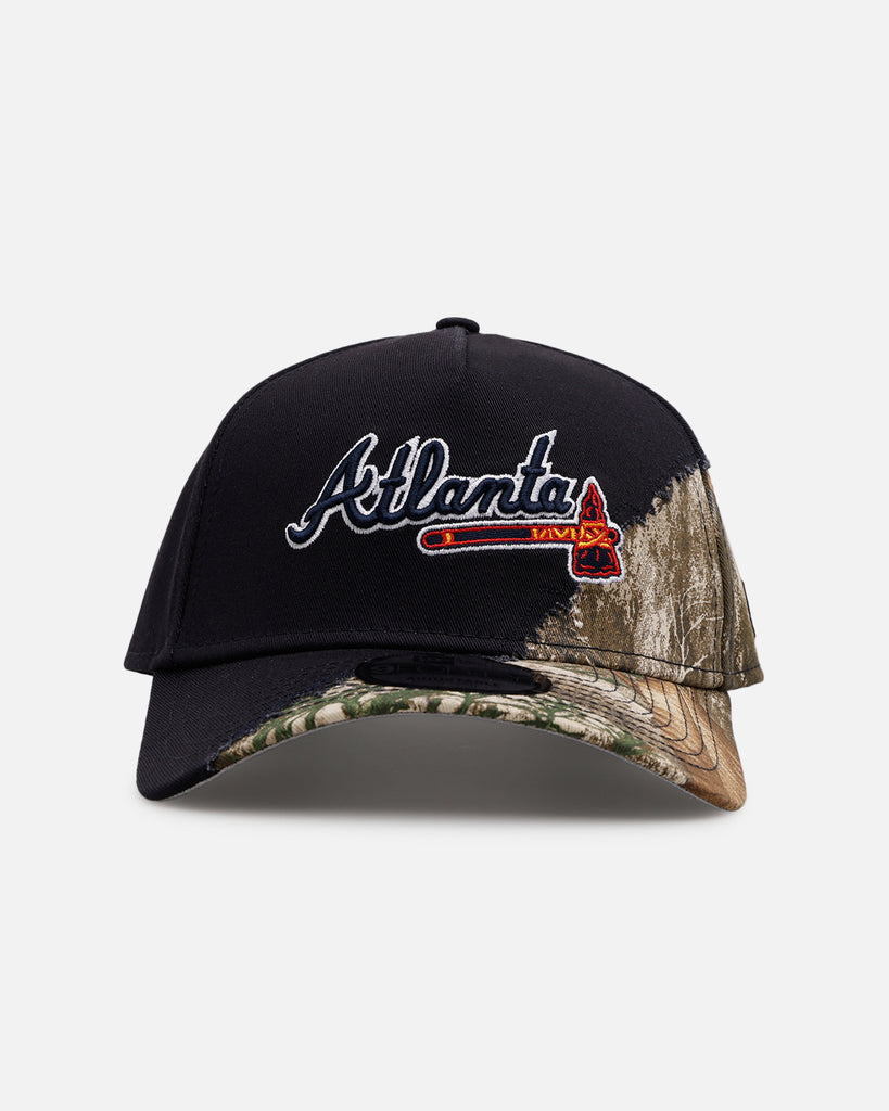 New Era Atlanta Braves 'Camo Tear Away' 9FORTY A-Frame Snapback Camo/O ...
