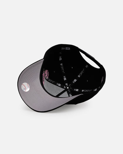 New Era Atlanta Braves 'Pink Rose Embroidery' 9FORTY A-Frame Snapback ...