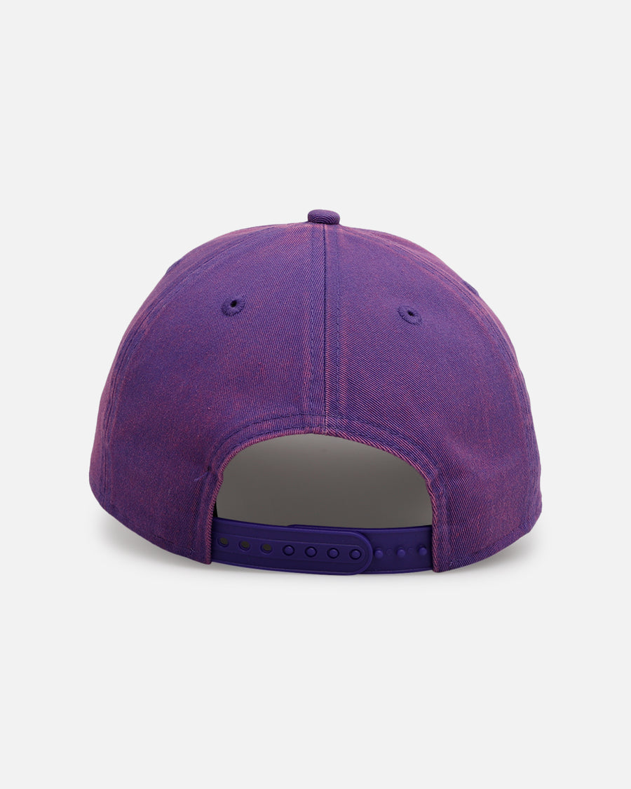 New Era Atlanta Braves 'Washed Purple' 9FORTY A-Frame Snapback Washed ...