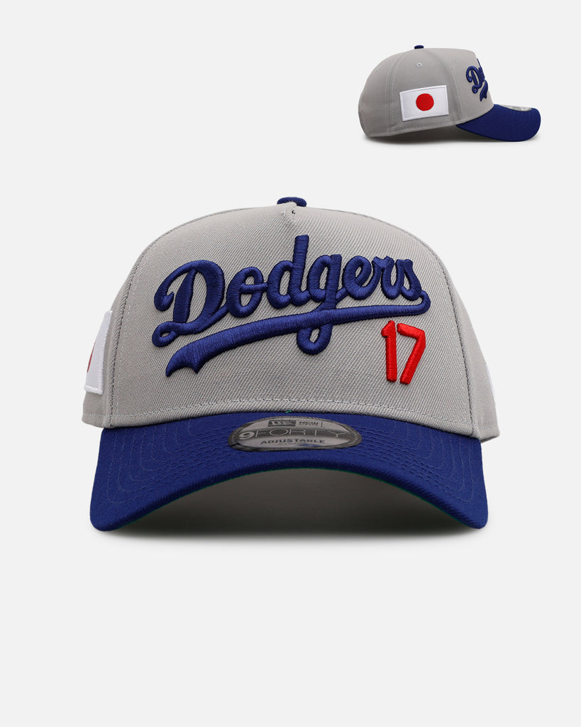 New Era Los Angeles Dodgers 'Shotime' 9FORTY A-Frame Snapback Grey/Blu ...