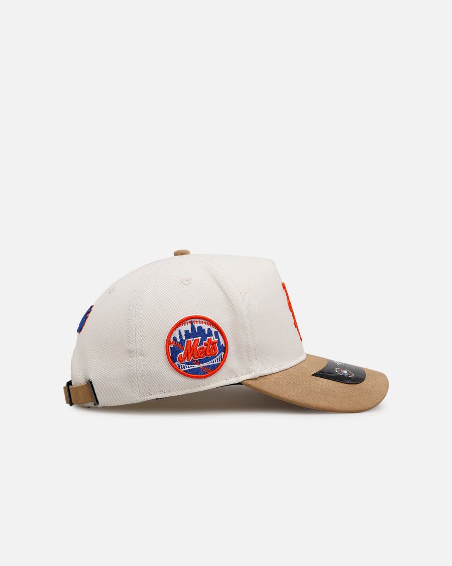 Pro Standard New York Mets 'Signature Suede' Pro Pinch Strapback Eggsh ...