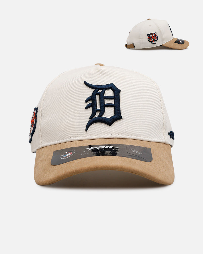 Pro Standard Detroit Tigers 'Signature Suede' Pro Pinch Strapback Eggs ...