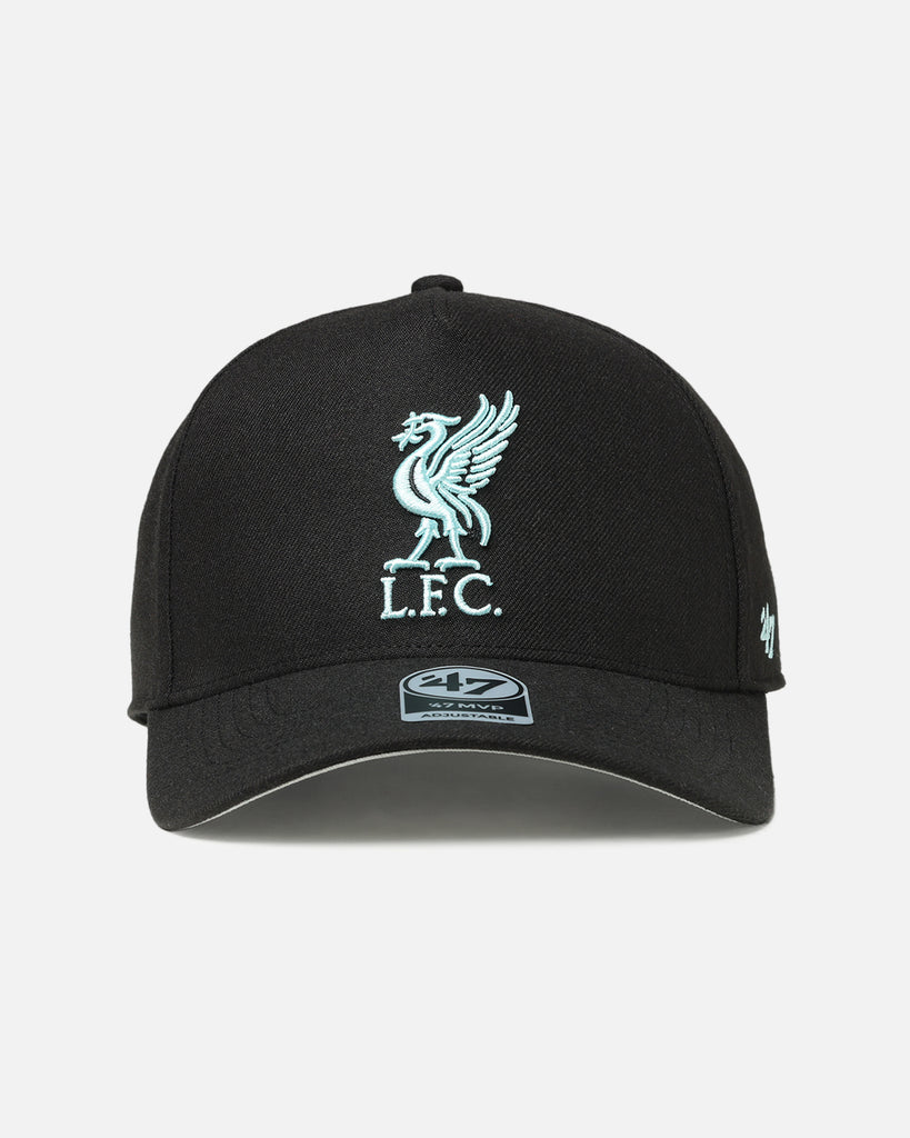 47 Brand Liverpool Football Club 'Black Turquoise' 47 MVP Snapback Bla ...