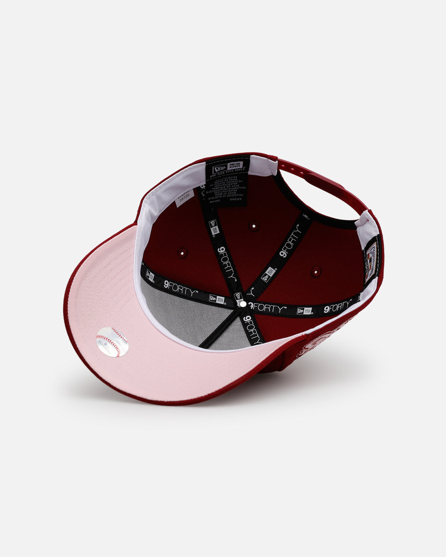 New Era New York Yankees 'Candy Apple' 9FORTY A-Frame Snapback Cardina ...