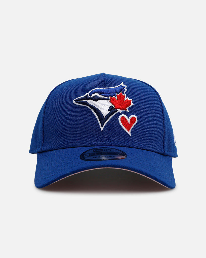 New Era Toronto Blue Jays 'Team Color Hearts' 9FORTY A-Frame Snapback ...