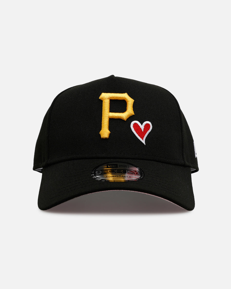 New Era Pittsburgh Pirates 'Team Color Hearts' 9FORTY A-Frame Snapback ...