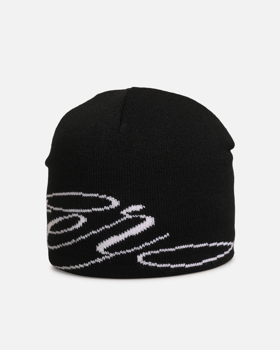 Loiter Skull Knit Beanie Black | Culture Kings US