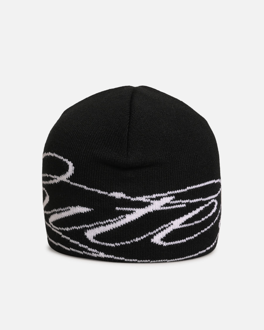 Loiter Skull Knit Beanie Black | Culture Kings US