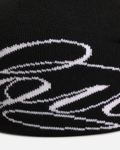 Loiter Skull Knit Beanie Black | Culture Kings US