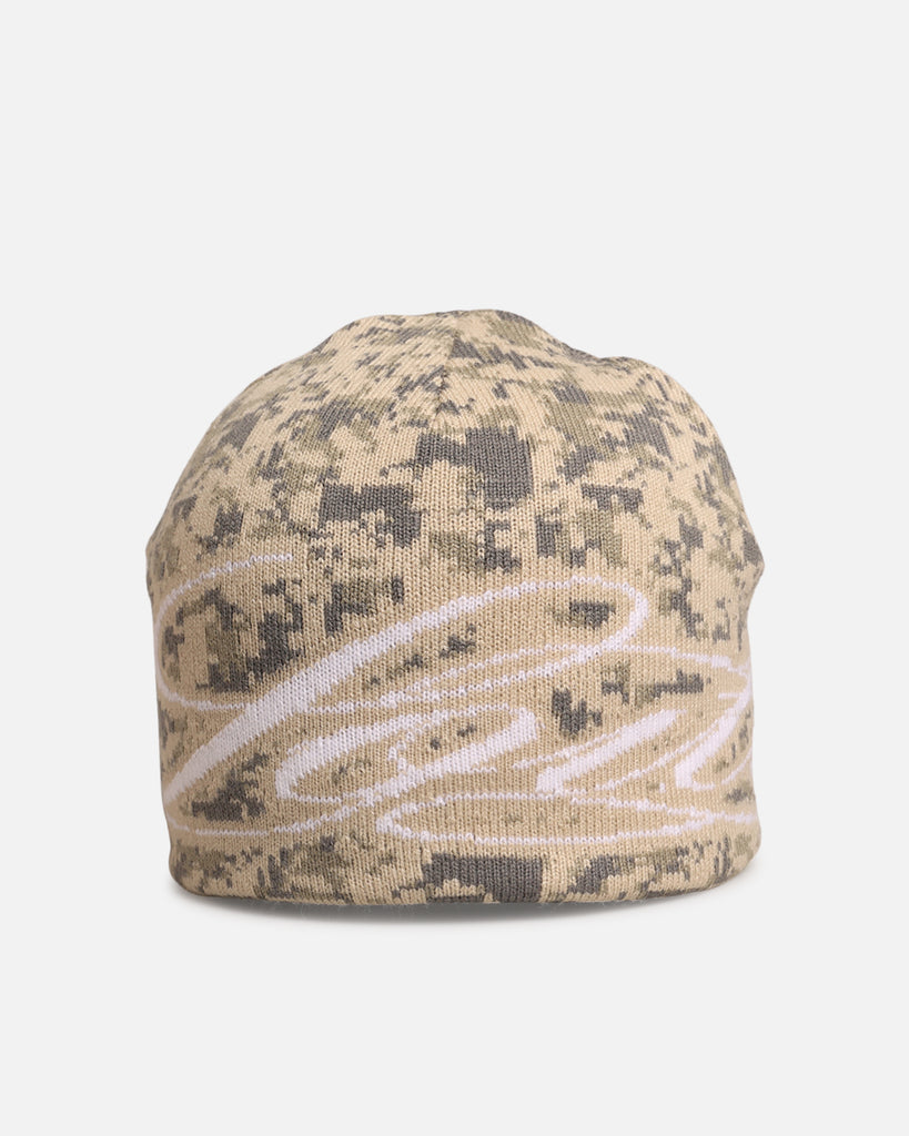 Loiter Skull Knit Beanie Digi Camo | Culture Kings US