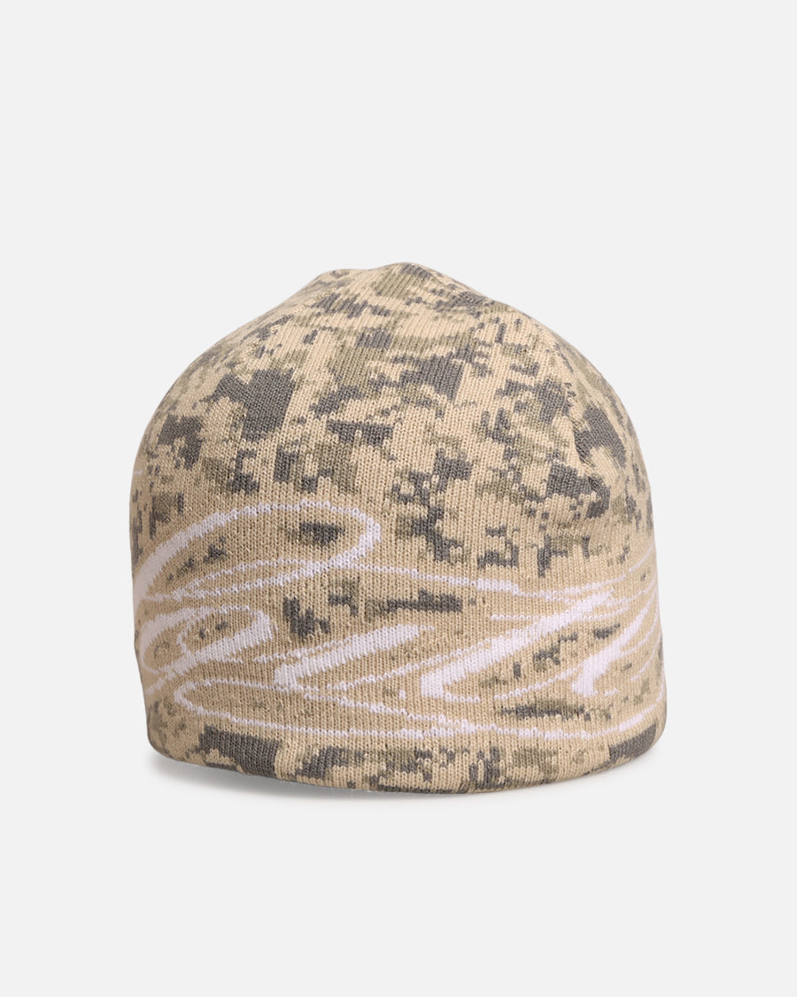 Loiter Skull Knit Beanie Digi Camo | Culture Kings US