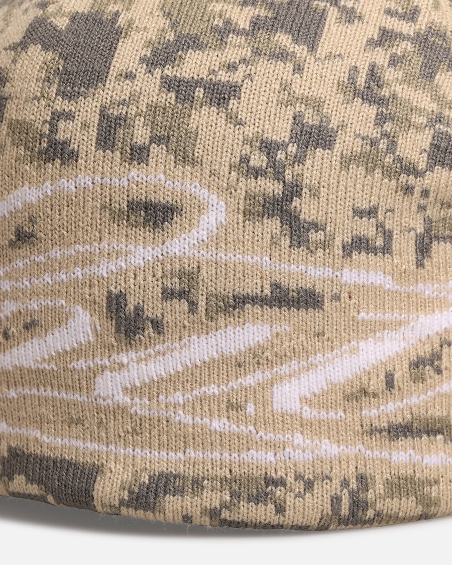 Loiter Skull Knit Beanie Digi Camo | Culture Kings US