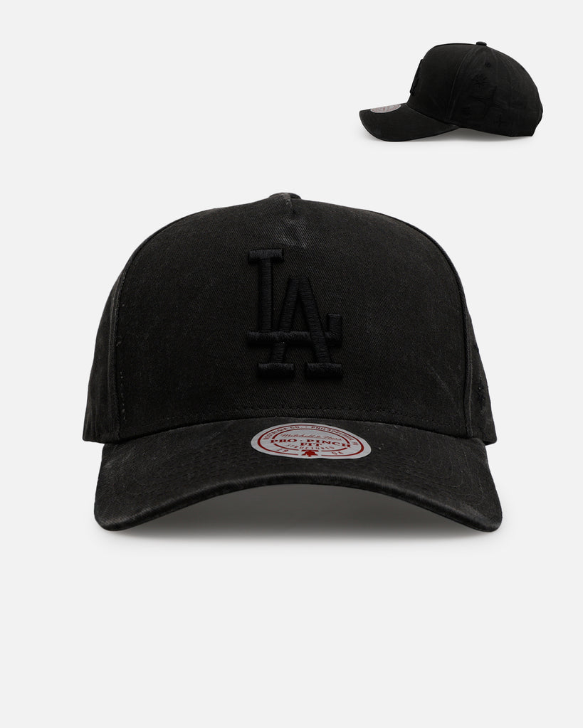 Mitchell & Ness Los Angeles Dodgers 'Starburst' Pro Pinch Snapback Bla ...