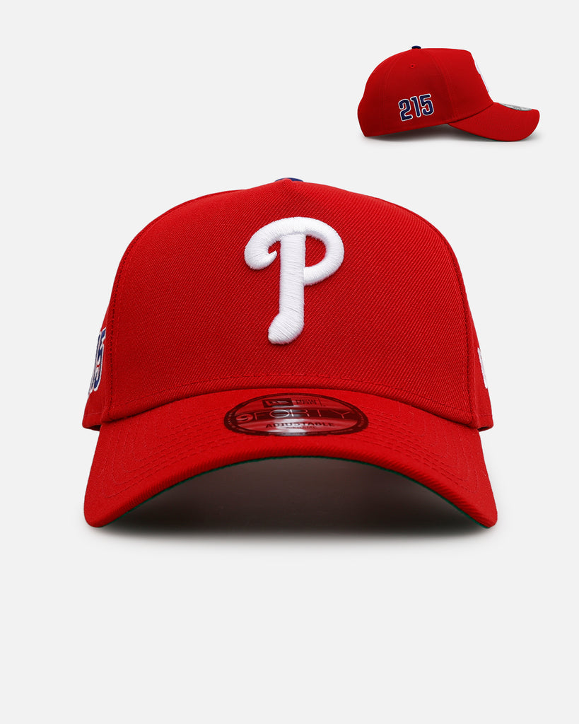 New Era Philadelphia Phillies 'Area Codes' 9FORTY A-Frame Snapback Red ...