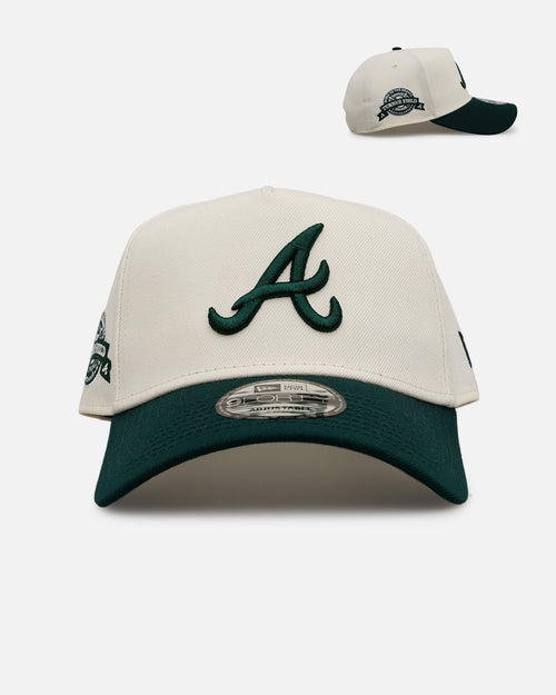 New Era Atlanta Braves 'Evergreen 2.0' 9FORTY A-Frame Snapback Chrome ...