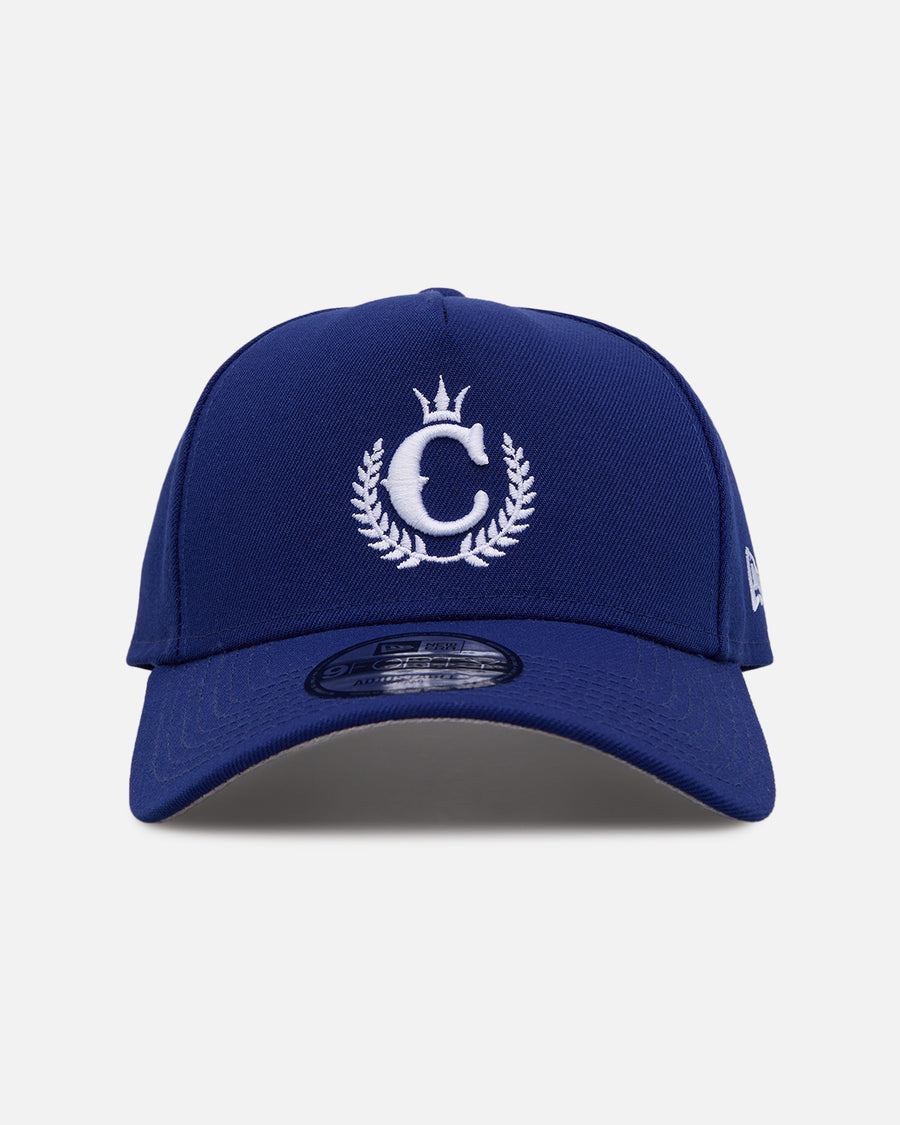New Era X Culture Kings 9FORTY A-Frame Snapback Dark Royal | Culture ...