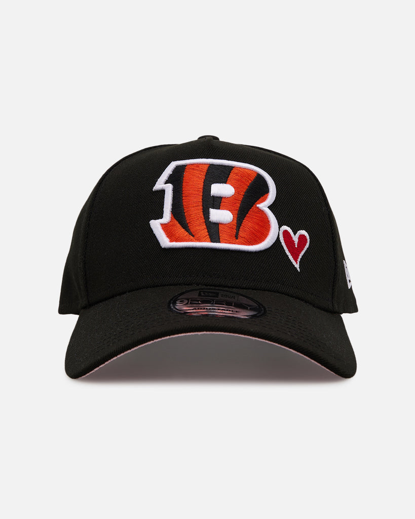 New Era Cincinnati Bengals 'Team Color Hearts' 9FORTY A-Frame Snapback ...