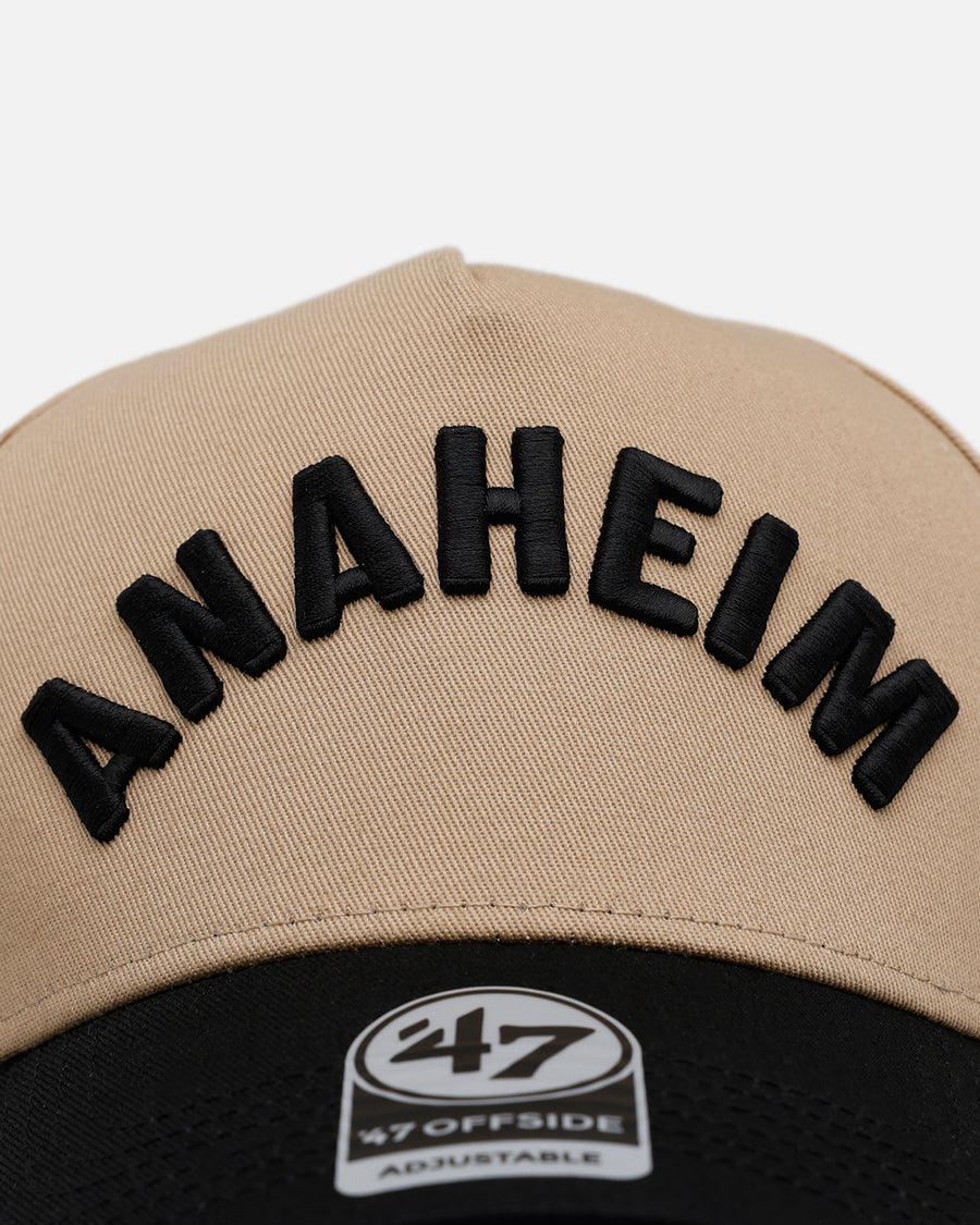 47 Brand Anaheim Ducks 'Arch' 47 Offside Snapback Khaki/Official Team ...