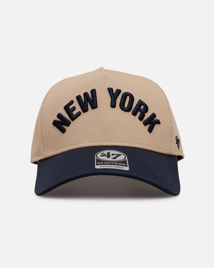 47 Brand New York Yankees 'Arch' 47 Offside Snapback Khaki/Official Te ...