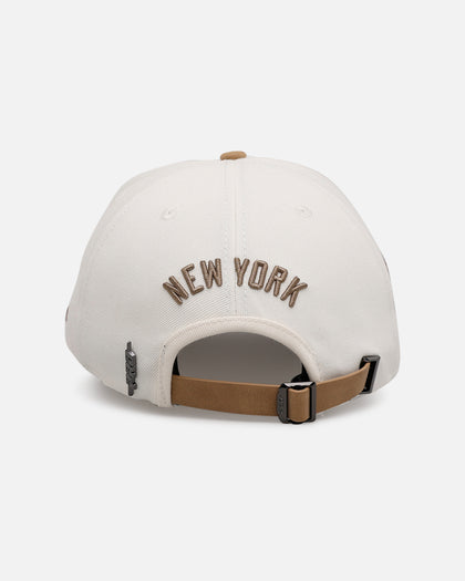 Pro Standard New York Yankees 'Panel' Pro Pinch Strapback White/Tan ...