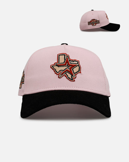 New Era Houston Astros 'Pink Crown' 9FORTY A-Frame Snapback Pink ...