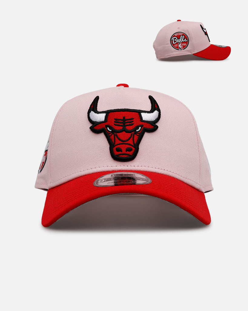 New Era Chicago Bulls 'Pink Crown' 9FORTY A-Frame Snapback Pink ...