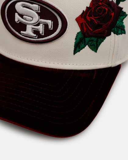 New Era San Francisco 49ers 'Velvet Roses' 9FORTY A-Frame Snapback Chr ...