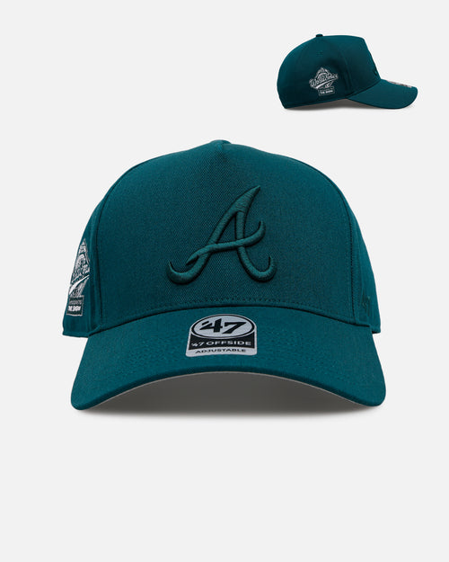 47 Brand Atlanta Braves 'Pacific Green' 47 Offside Snapback Pacific Gr ...