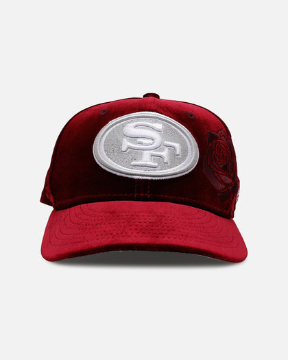 New Era San Francisco 49ers 'Velvet Roses' 59FIFTY Fitted Maroon ...