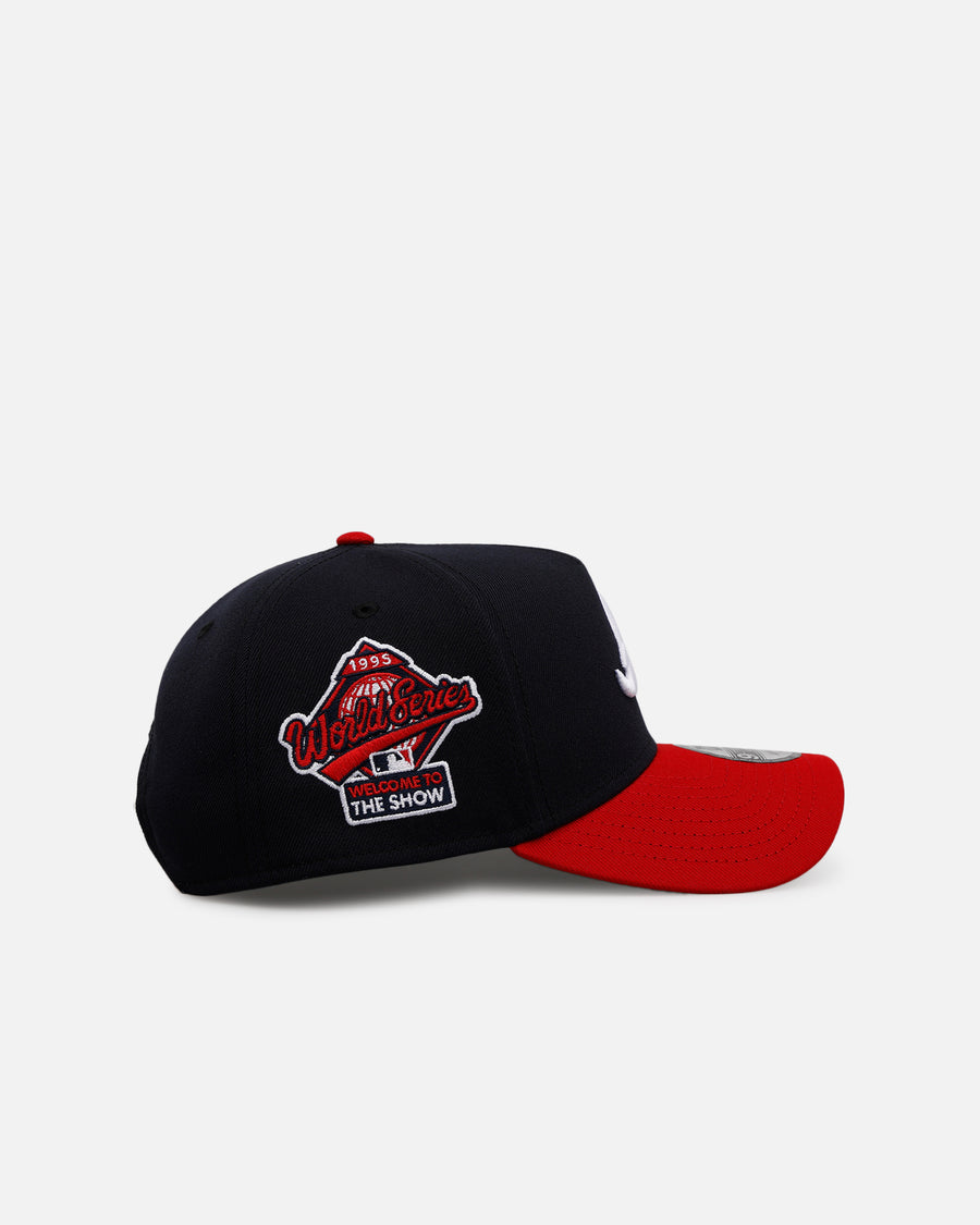 New Era Atlanta Braves 'Rose Emblem' 9FORTY A-Frame Snapback Official ...