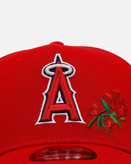 New Era Los Angeles Angels 'Rose Emblem' 9FORTY A-Frame Snapback Offic ...