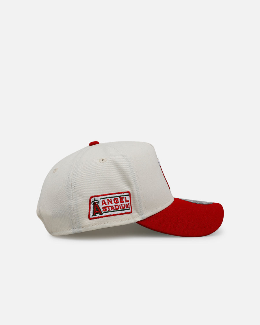 New Era Los Angeles Angels 'Strawberry' 9FORTY A-Frame Snapback Chrome ...