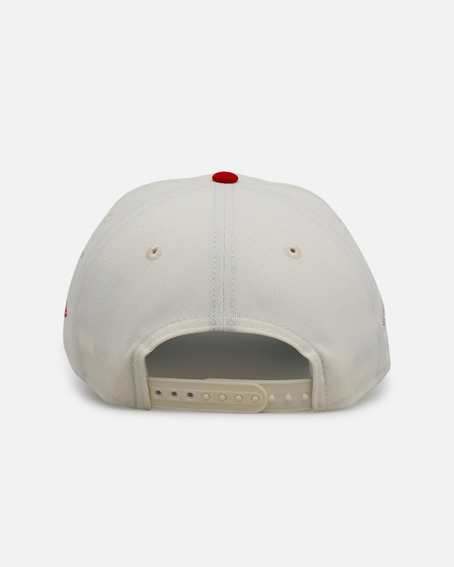 New Era Atlanta Braves 'Strawberry' 9FORTY A-Frame Snapback Chrome/Red ...